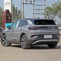 China 2022 Vw Id4 Crozz Ev Car Chinese Adult Electric Car Suv 5 Seats High Speed Rear Drive Form for sale