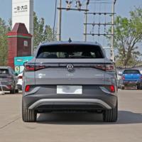 China 2022 Vw Id4 Crozz Ev Car Chinese Adult Electric Car Suv 5 Seats High Speed Rear Drive Form for sale