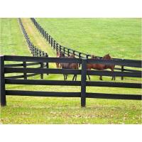 China 100% Vinyl Ranch Style Vinyl Fence Farm Four Rail Vinyl Fence for sale