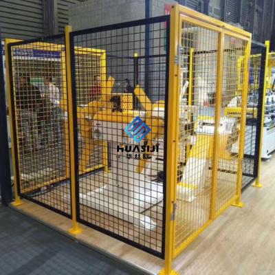 China Low Carbon Steel Robot Safety Fence for sale
