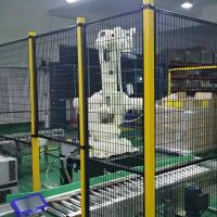 China Warehouse Protection Robot Cell Fencing Metal 3.0/4.0mm Wire for sale