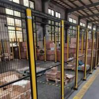 China Warehouse Protection Robot Cell Fencing Metal 3.0/4.0mm Wire for sale