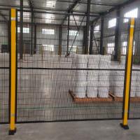 China Automatic Protection Robot Safety Fence Welded Wire Square Hole for sale