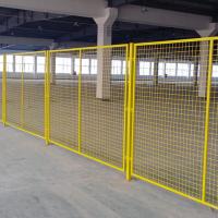 China Automatic Protection Robot Safety Fence Welded Wire Square Hole for sale