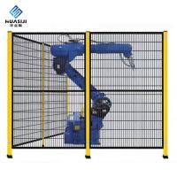 China Workshop Protection Robot Safety Fence Metal Wire Mesh 2 Meters Height for sale