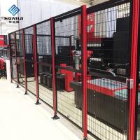 China Industrial Automation Robot Safety Fence Machine Protactive Wire Mesh Machine Guard Fencing for sale