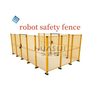 China Easily Assembled Robot Safety Fence For Machinery Protection Factory Use for sale