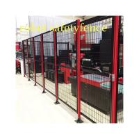 China 2500mm High Robot Safety Fencing Machine Protection Powder Coating Surface for sale