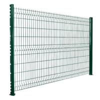 China Galvanized Steel Wire 3D Fence Panels Bending 2m/2.5m/3m Height for sale