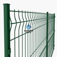 China Powder Coated Bending Fence Panels 1.8m/2m/2.5m Height Curved Fence Panel for sale