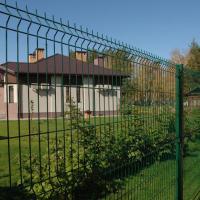 China Anti Aging 3d Curved Wire Mesh Fence  2m/2.5m/2.9m Width Fence Panels Bending for sale