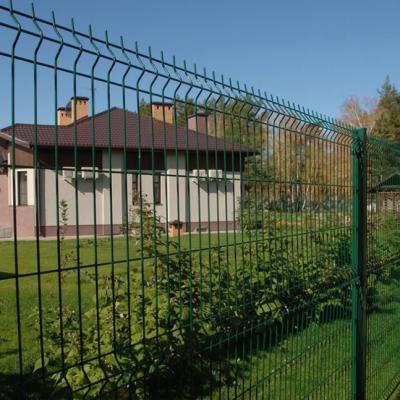 China Anti Aging 3d Curved Wire Mesh Fence  2m/2.5m/2.9m Width Fence Panels Bending for sale