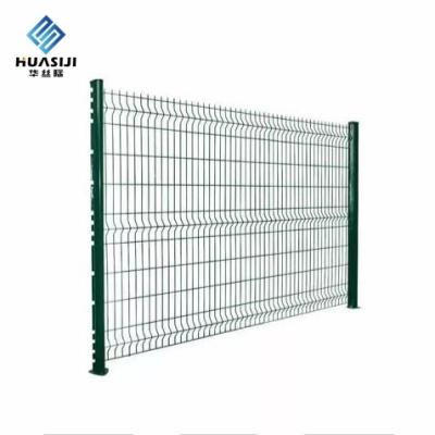 China Garden Decorative 3D Bending Fence V Fold Welded Wire Mesh Panels for sale