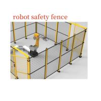 China Industrial Security Fences Robot Safety Fence 2500mm High Machine Guard Fence for sale