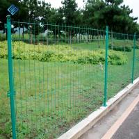 China Robust 3D Curved Fence With Anti Theft Connectors Creating Non Removable Integrated Structures Between Posts And Panels for sale