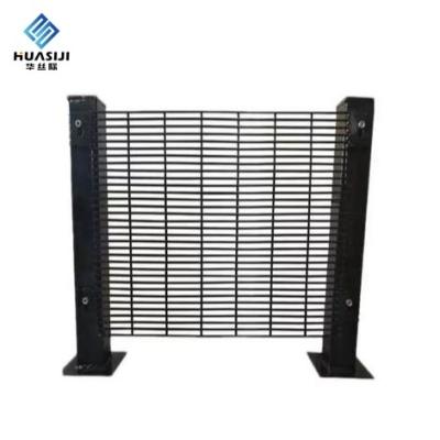 China 8 Feet High 358 Security Mesh Anti Climb Fence Clear View for sale