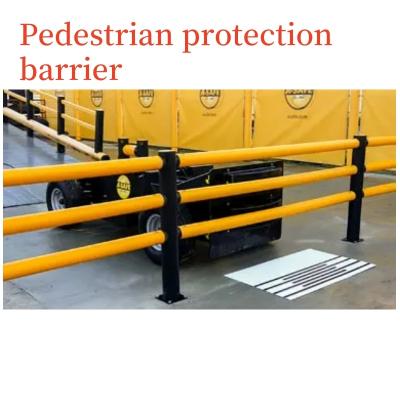 China Anti Collision Guardrails Flexible Safety Barrier Flexible Heat Treated for sale