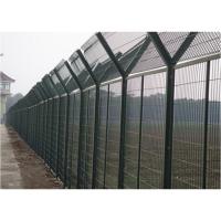 China PVC Coated 3D Bent Metal Fence Galvanized Welded Wire Mesh Fence Panel for sale