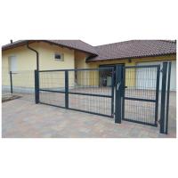 China Black Metal 3D Bending Fence Welded Wire Mesh Fence Protection Fence for sale