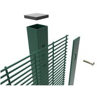 China Hot Dip Galvanized Security Fencing Anti Climb 358 12.7*76.2mm for sale