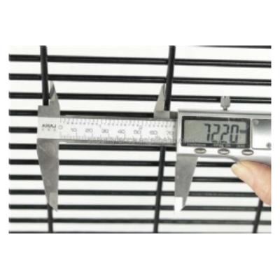 China 1.8*2.5m 358 anti climb fence Clear Vu Fence for sale