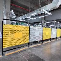 China Warehouse Workshop Isolation Fence Galvanized Powder Coated for sale
