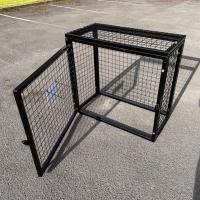China Galvanized Steel Metal Metal Cage For Gas Cylinders Eco Friendly for sale