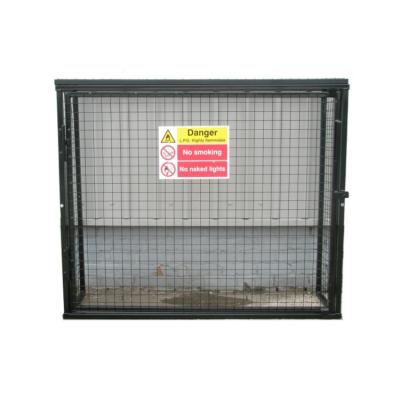 China Corrosion Resistance Gas Canister Storage Cage For Warehouse Rust Proof for sale