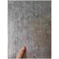 China 1.2mm 3mm Punch Hole Steel Plate Decorative Punched Metal Plate Perforated Metal Mesh Sheet for sale