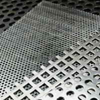China Stainless Steel 304/316 Metal Punch Plate 0.5mm 1mm Thickness for sale