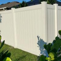 China 6*8 Feet PVC Privacy Fence Garden Outdoor Decoration 6 Ft Vinyl Fence Panels for sale