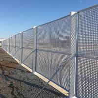 China Perforated Steel Plate Warehouse Fence Metal Punching Screen for sale