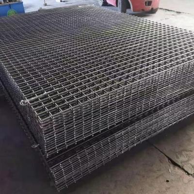 China Hot Dipped Steel Square Hole Galvanised Weld Mesh Panels Iron For Construction for sale