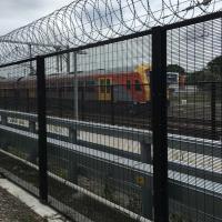 China Airport Perimeter Protection 358 Anti Climb Fence Low Carbon Steel Wire Mesh Fencing for sale