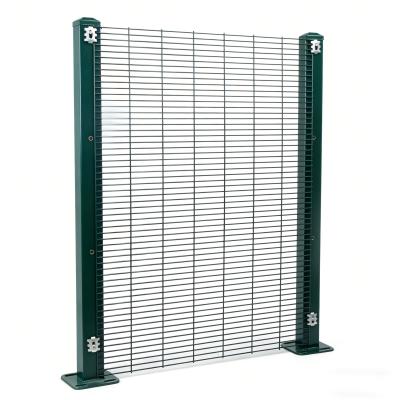 China Anti-corrosion Coating 358 Anti Climb Fence Industrial Site Fence for sale