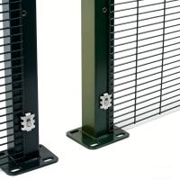 China Anti-corrosion Coating 358 Anti Climb Fence Industrial Site Fence for sale