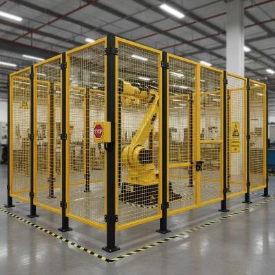 China Industrial Protective Barrier System Robot Safety Fence Ensuring Workplace Security and Compliance for sale