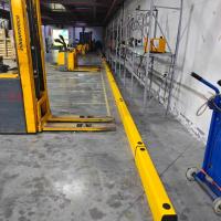 China Ground Protection Barrier Flexible Safety Barrier Equipped with Polymer Energy Absorbing Shell and Special Bolt Fixing for sale
