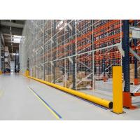 China Large Diameter Post Polymer Bollard Warehouse Safety And Industrial Vehicle Collision Protection for sale