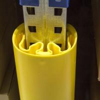 China Maintaining Optimal Safety Performance Flexible Safety Barrier Impact Rackshield for sale