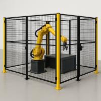 China Designed For Workshop Safety Robot Safety Fence Low Carbon Steel Mesh for sale