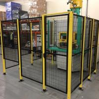 China Designed For Workshop Safety Robot Safety Fence Low Carbon Steel Mesh for sale