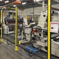 China Durable Robot Safety Fence  For Industrial Robot Safety Barrier Solutions for sale