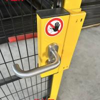 China Industrial Safety Door Latch Robot Safety Fence Production Line Fence Lock for sale