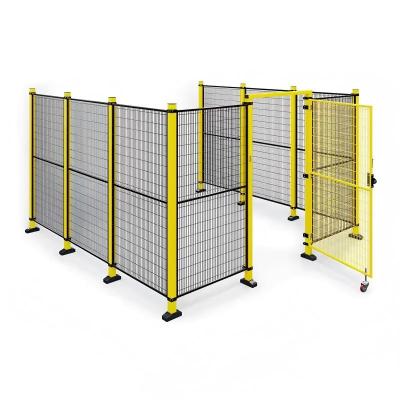China Customised Modular Wire Mesh Panels Heavy Duty Warehouse Industrial Safety Fencing Barrier for sale