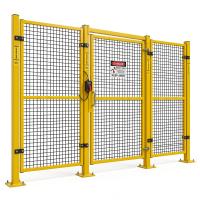 China Modular robot industrial workshop safety fence assembly line Safety door lock for sale