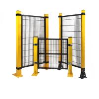 China Heavy Duty Industrial Robot Cell Fence Custom Automated Workstation Safety Enclosure for sale