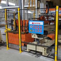 China Heavy Duty Industrial Robot Cell Fence Custom Automated Workstation Safety Enclosure for sale