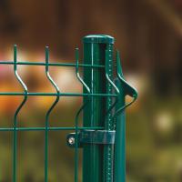 China Anti climbing 3D curved landscape fence, easy to assemble outdoor boundary wall for sale