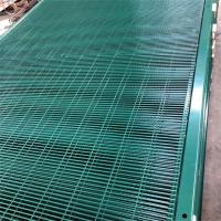 China Custom Powder Coated 358 AntiClimb Fence Heavy DutyBoundary Security for sale